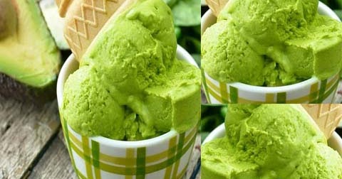 Resep Cara Membuat Es Cream Alpukat Yang Lezat - Happy Resep