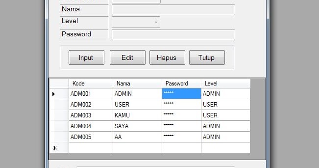 Membuat Encrypsi Pada Datagridview Vb .Net 2010 - TUTORIAL VB.NET DAN ...