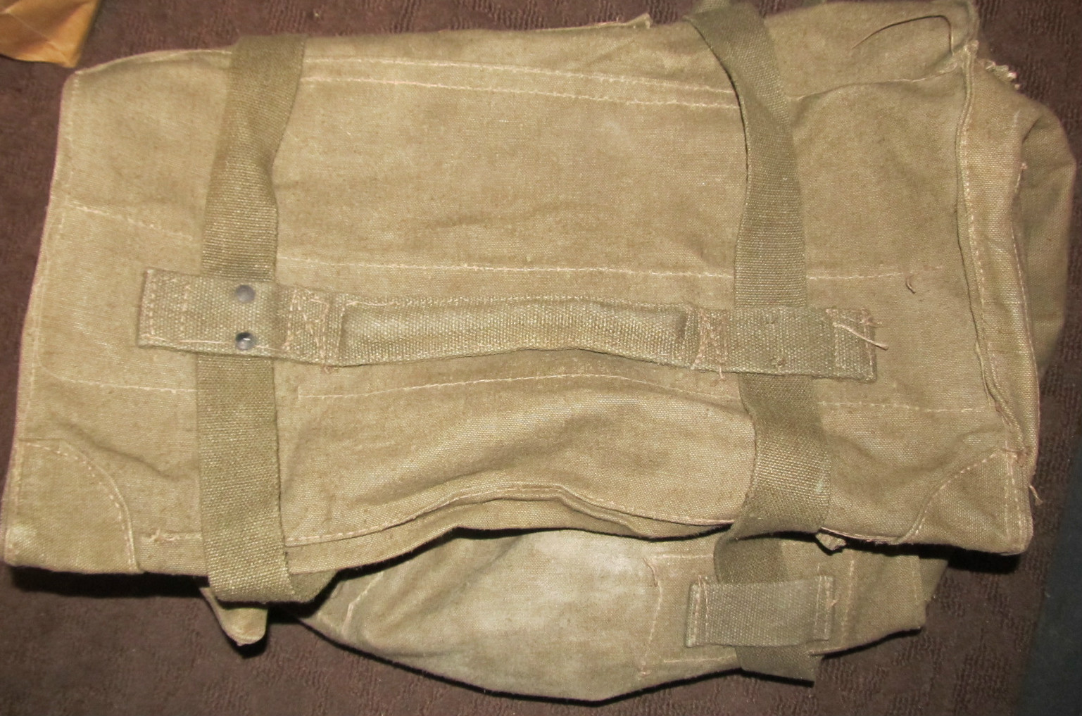 Webbingbabel: Italian Army Cotton canvas Kit Bag 60s