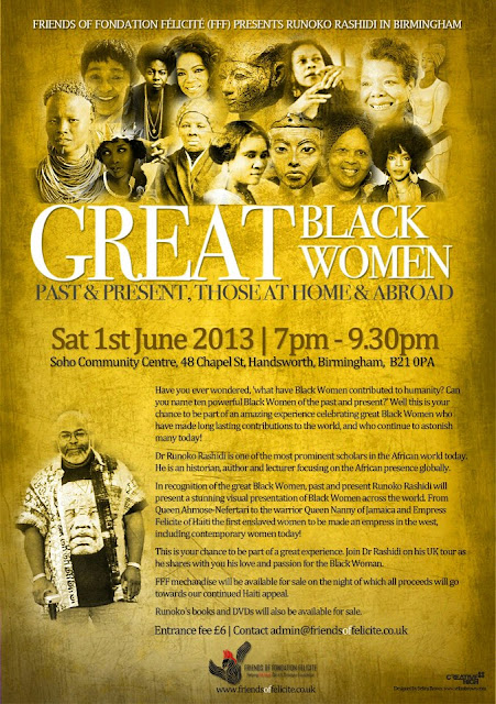 The Discussion.: Great Black Women With Dr Runoko Rashidi