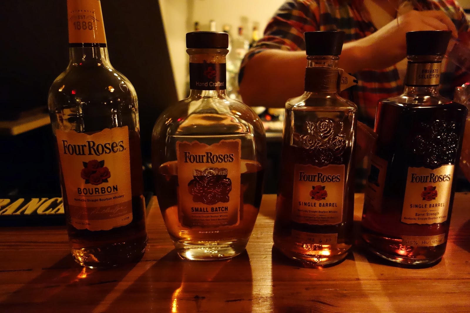 The Passionate Foodie: Four Roses Bourbon At jm Curley