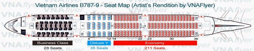 VNAFlyer: Vietnam Airlines Releases Interior Images for 787, A350