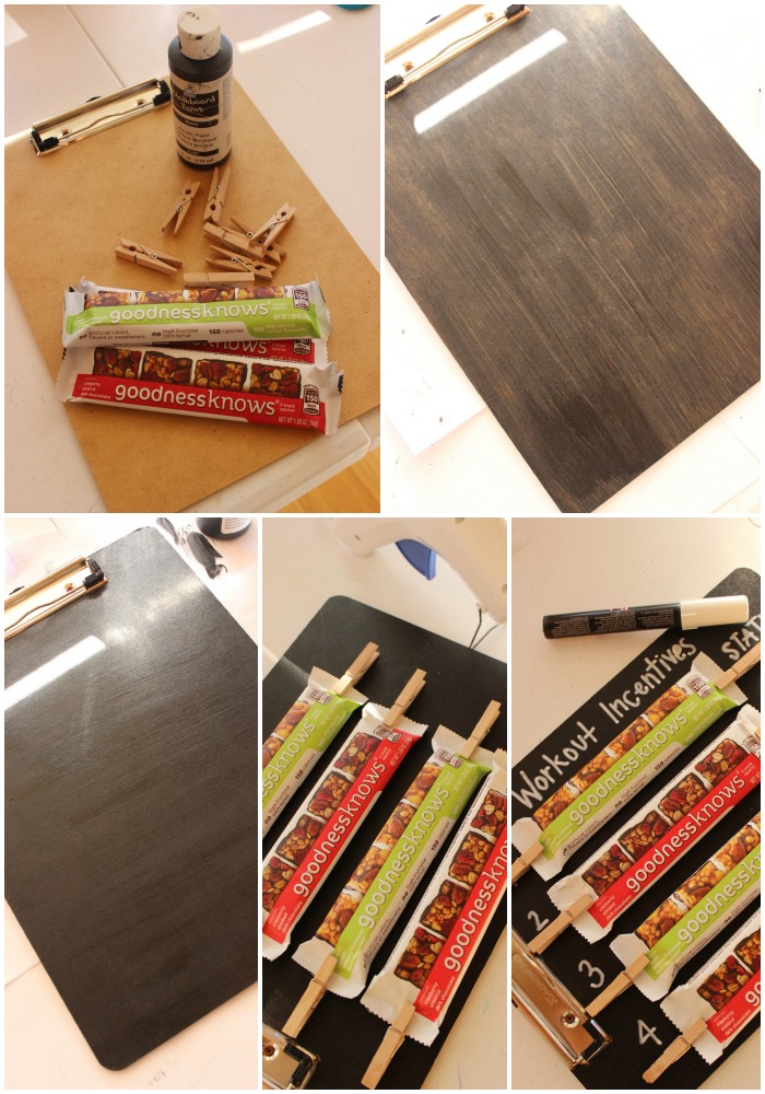 DIY Workout Incentives Station - I Dig Pinterest