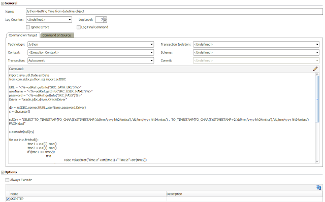 Odi Real Time Scenario S And Interview Questions How To Bypass Procedure The Step In Odi 11g