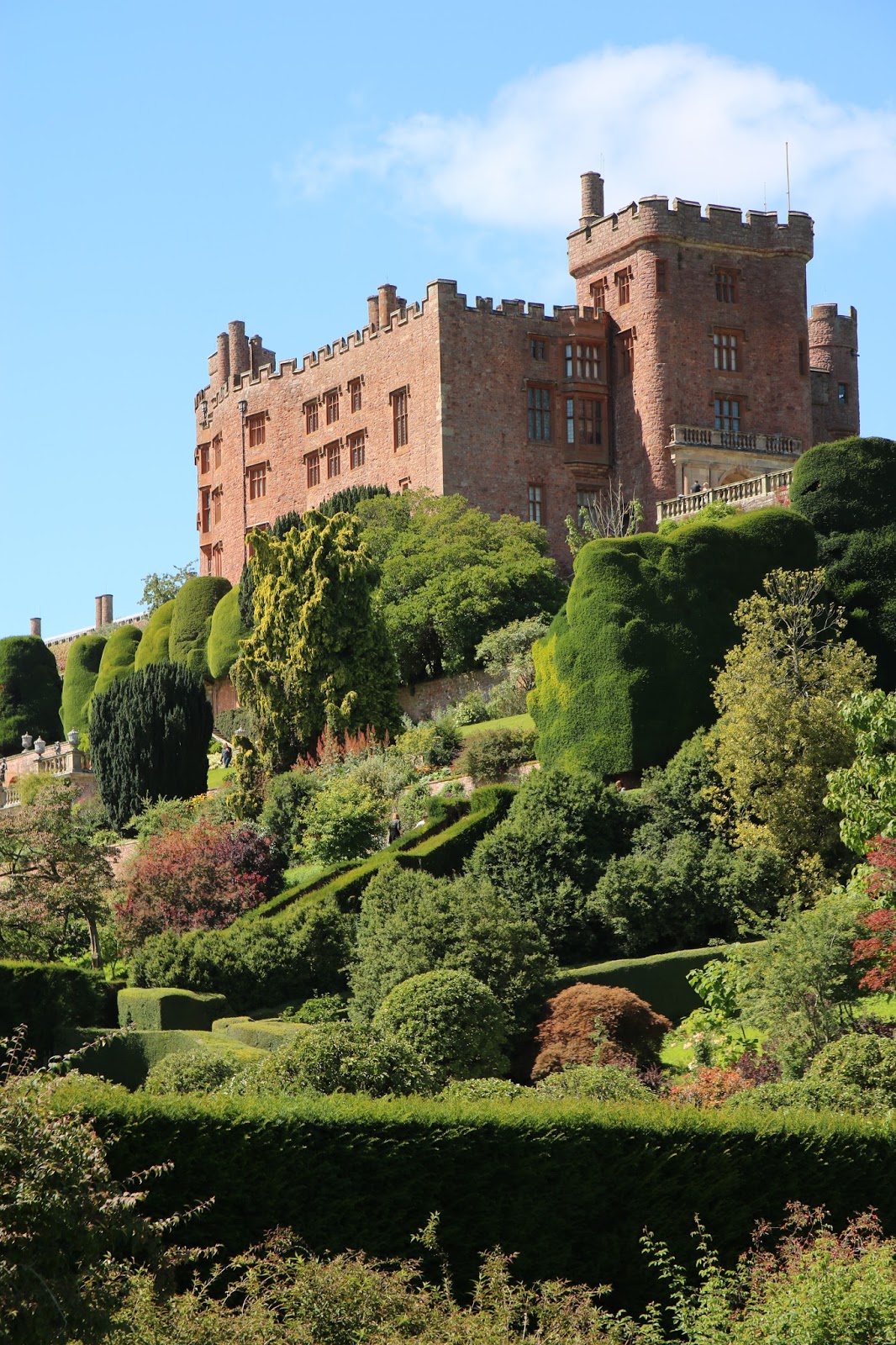 Trädgård i Torslanda: Powis Castle - Wales