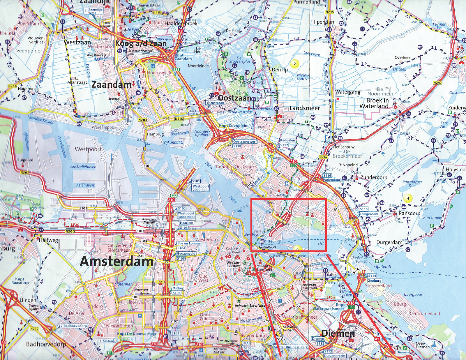 Netherlands Bikeways: Amsterdam-Noord pt 1