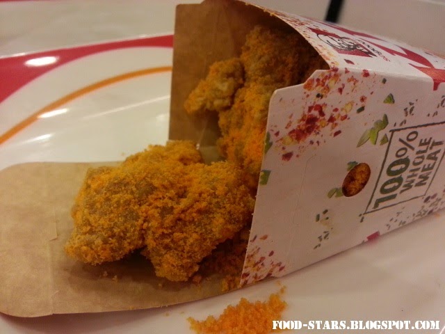 Food-Stars: New Product Announcement: Cheesy Fun Shots from KFC