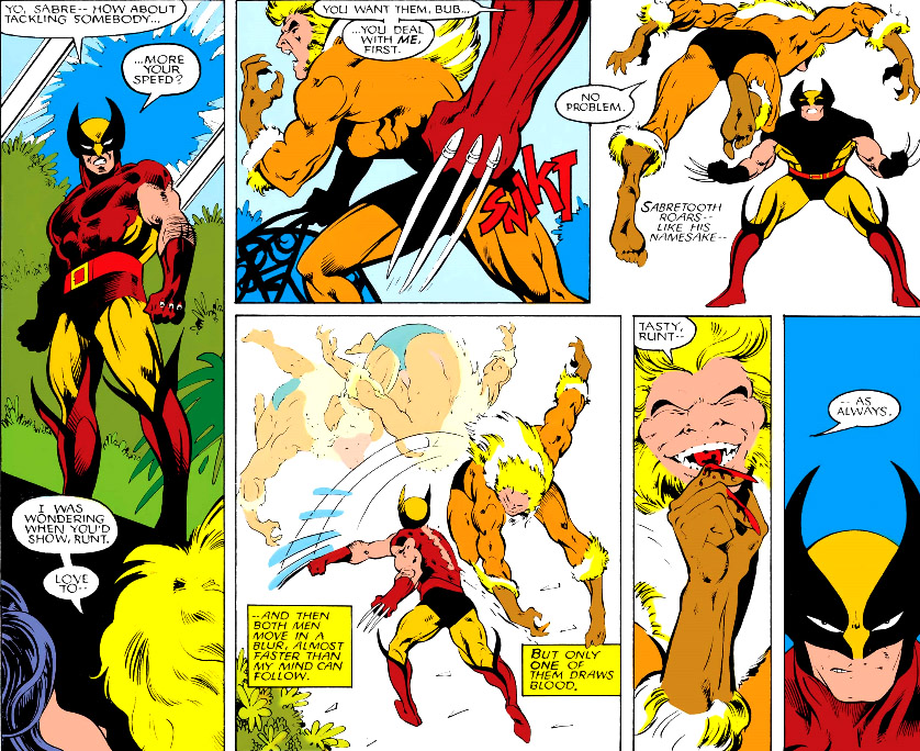 The Peerless Power of Comics!: Wolverine vs. Sabretooth: The Final Battle!