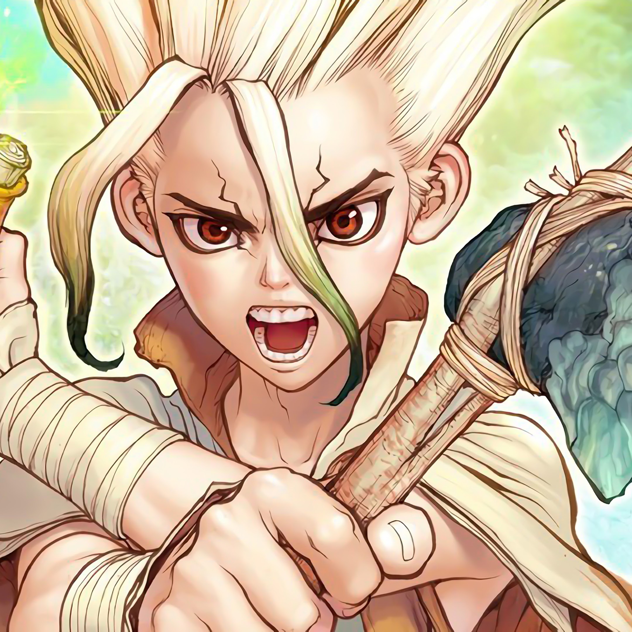 Dr. Stone, Senku Ishigami, 4K, #29 Wallpaper iPhone Phone
