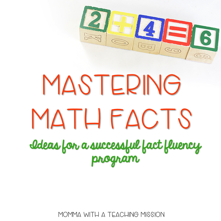Math Facts & Ideas for the Primary Classroom Part 2 - Momma with a ...