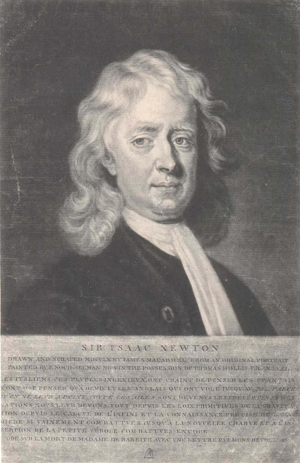 Smithsonian Collections Blog: "I Am Your Most Humble Servant, Is. Newton"