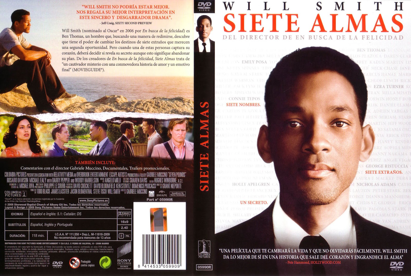 PELICULARIO: SIETE ALMAS