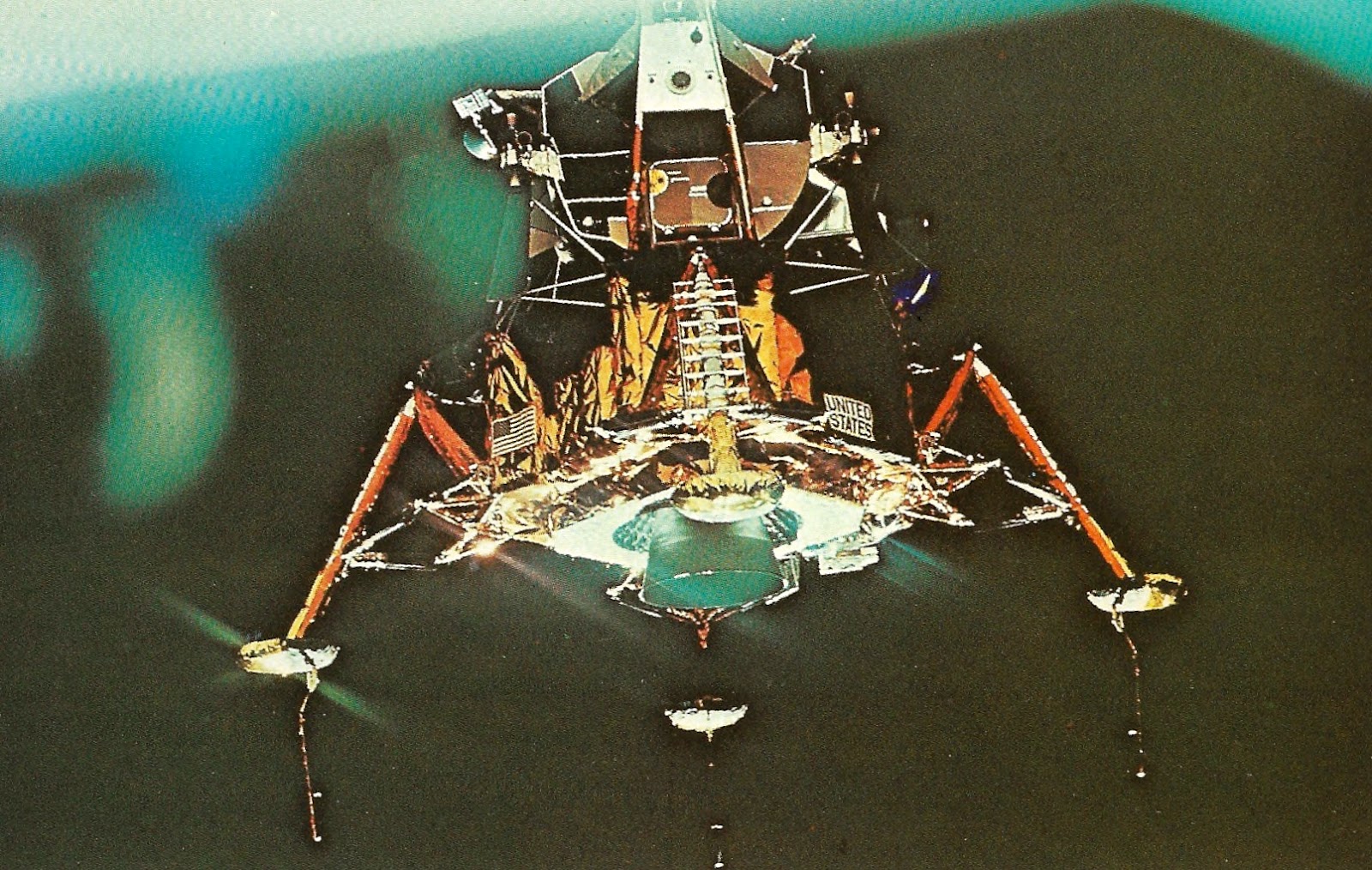 My Favorite Space Postcards: Lunar Module (EAGLE) N.A.S.A.