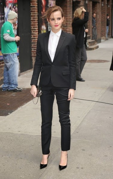 Hairstyle Photo: Emma Watson Classic Bun Hairstyle Picture