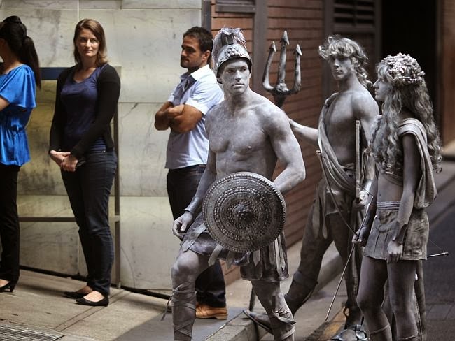 Bodypainter Sydney: Body Painting Stone Living Statues in Sydney ...