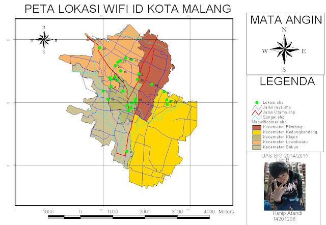 Inilah hasil layout dari peta digitasi | Boom Informasi