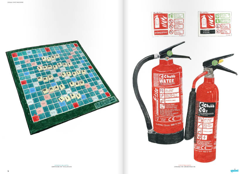 Christine Berrie: Interview in quint magazine