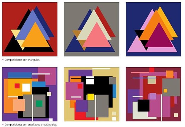 Playa Ancha: Composiciones con formas básicas.