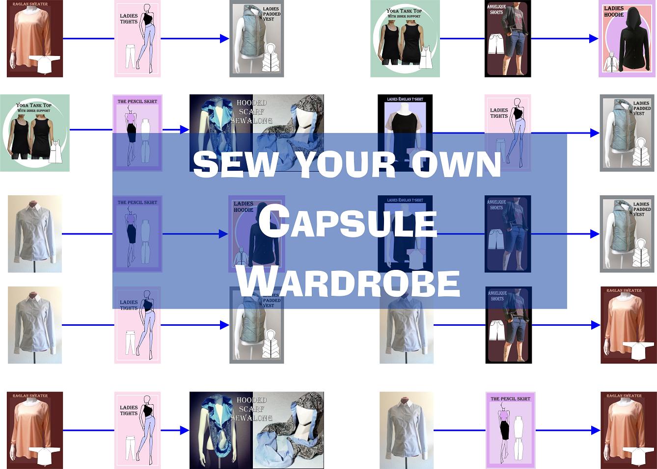 MY SEWING PATTERNS: Sew your own capsule wardrobe