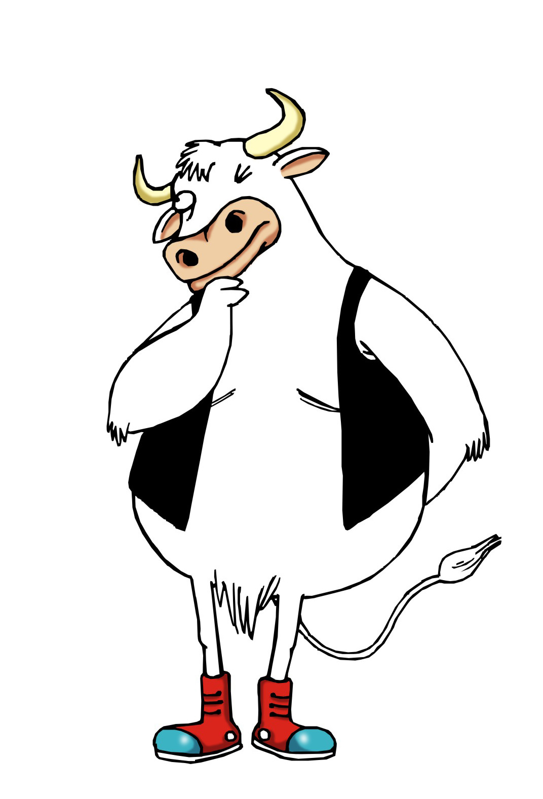 Humordesese: Mascota torito blanco