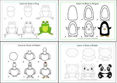 Cara Melukis Binatang | i-Cikgu | Bahan Bantu Mengajar
