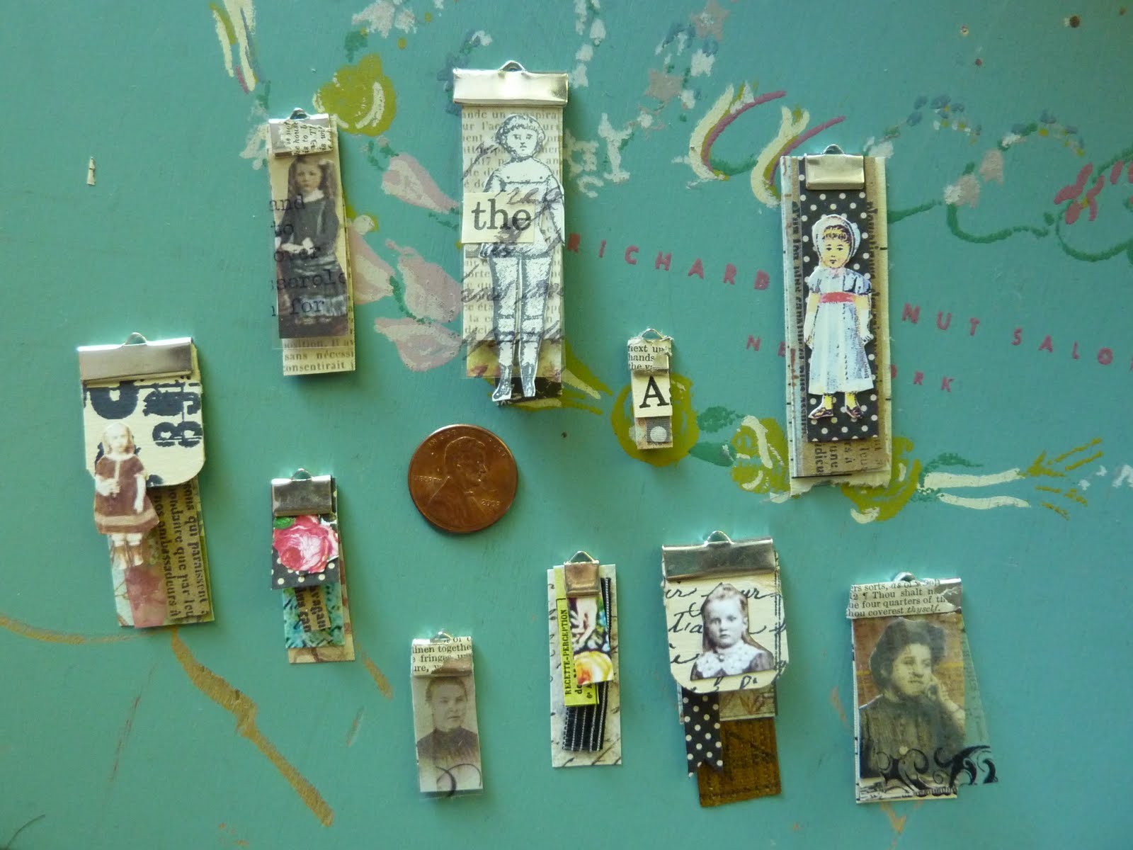 Artful Play: Mini Paper Charms