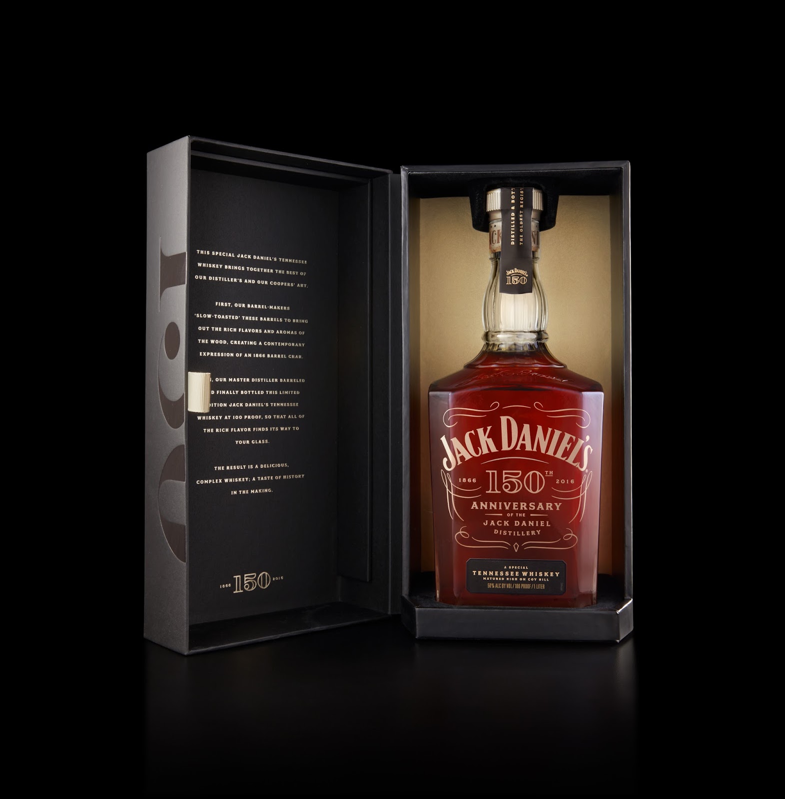 Jack Daniel's 150th Anniversary Premium Whiskey on Packaging of the ...