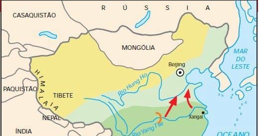 Professor Wladimir - Geografia: Questão Hídrica na China