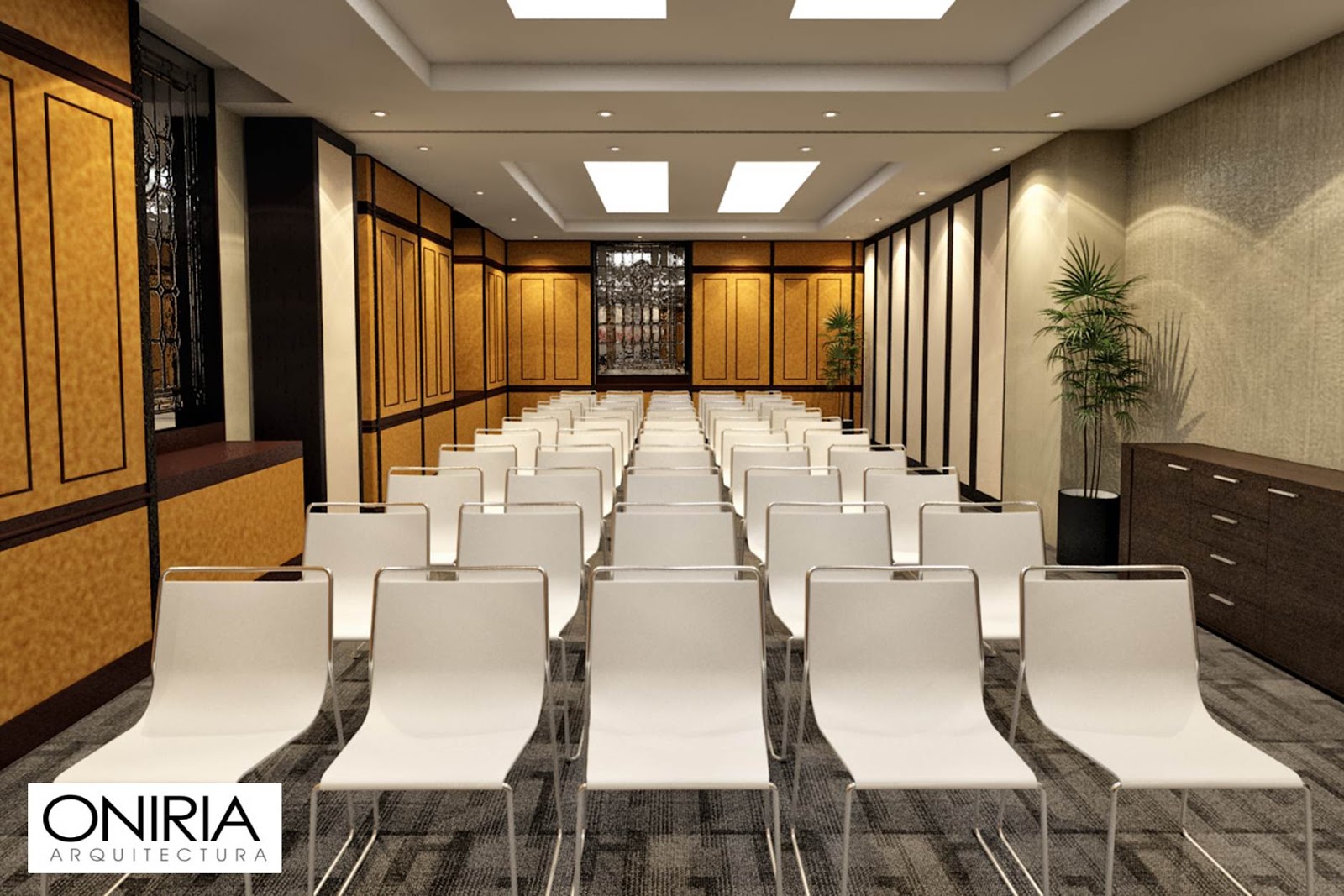 Oniria Arquitectura: Diseño de Sala de Usos Múltiples