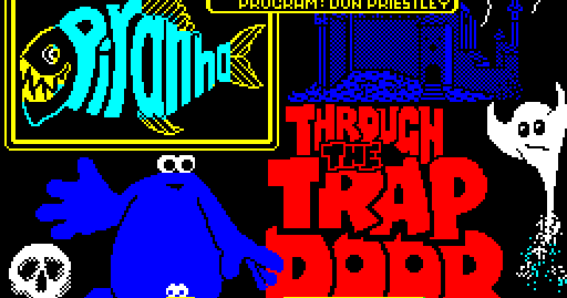 VGJUNK: THROUGH THE TRAP DOOR (ZX SPECTRUM)