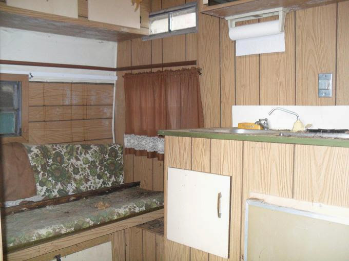 town and prairie: Trailer Trash: Interior- Before Photos Part 1