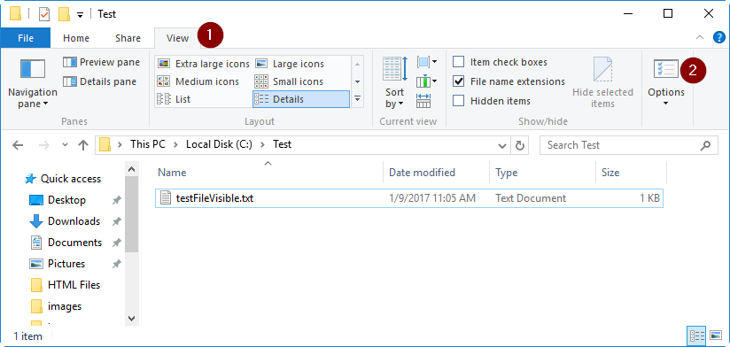 How To Show Hidden Files in Windows 10