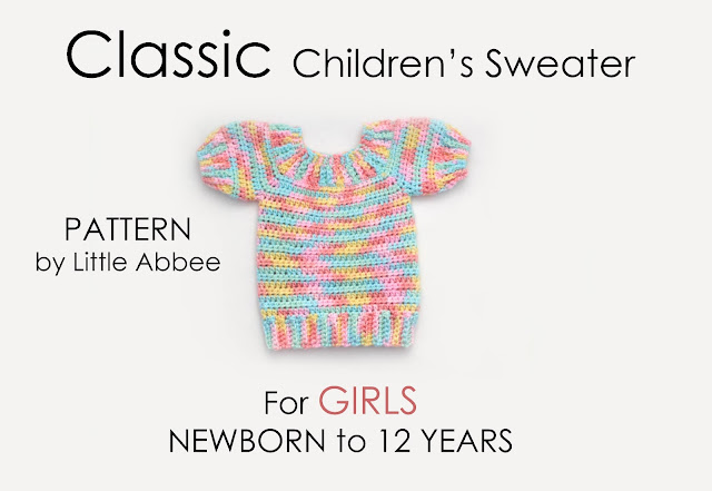 New Pattern: Children's Classic Sweater!