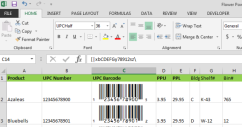 Barcode Nerds: How to Make UPC and EAN Barcodes in Excel