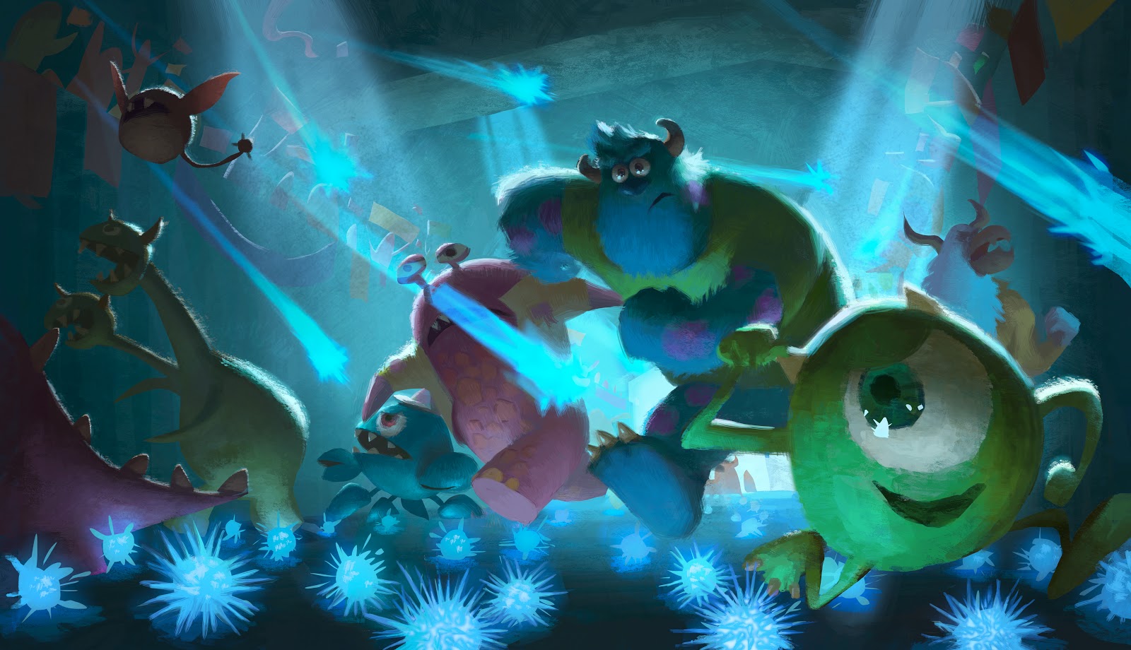 Additional Monsters University Concept Art | Pixar Post