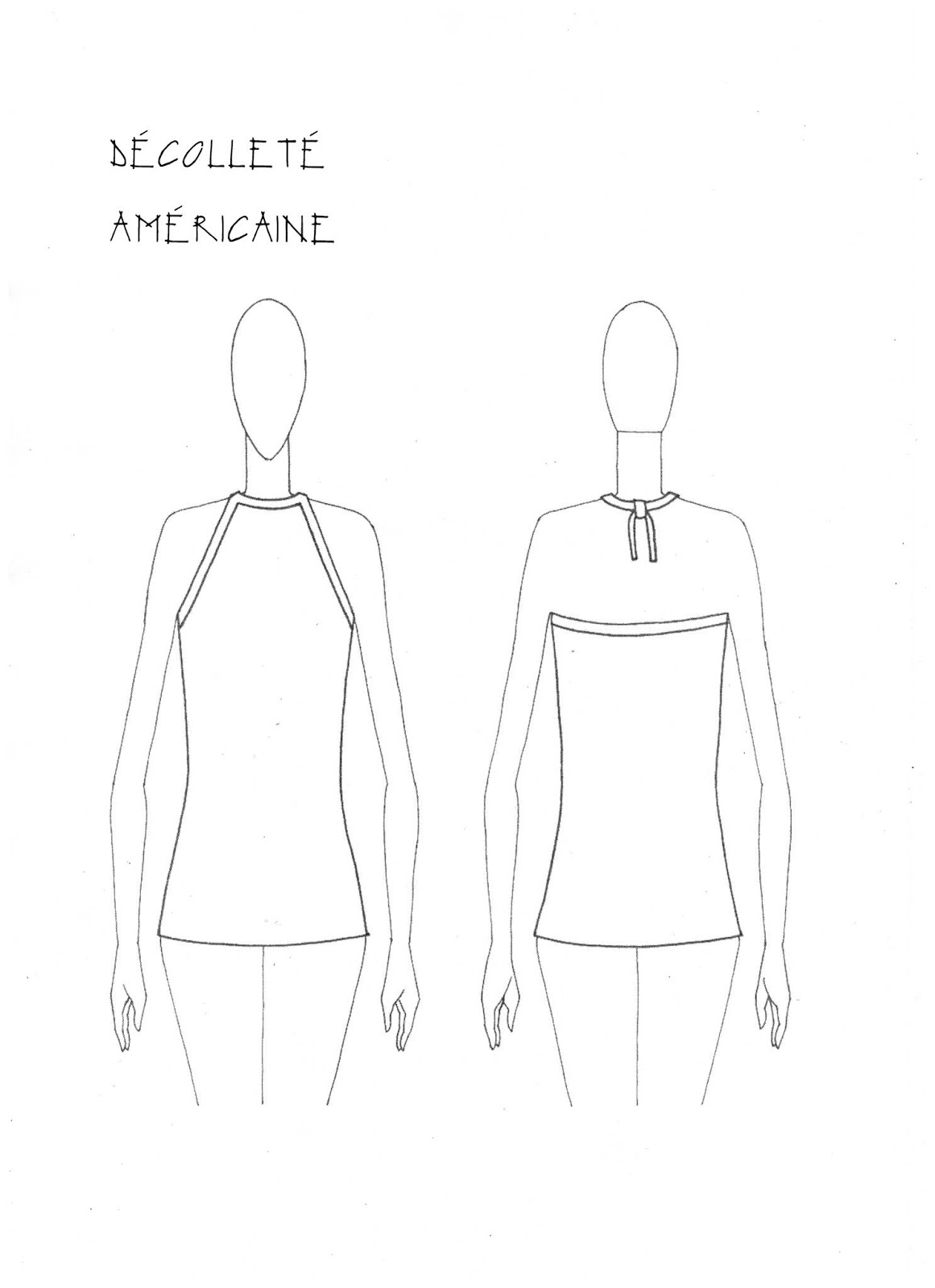 Les types du décolleté