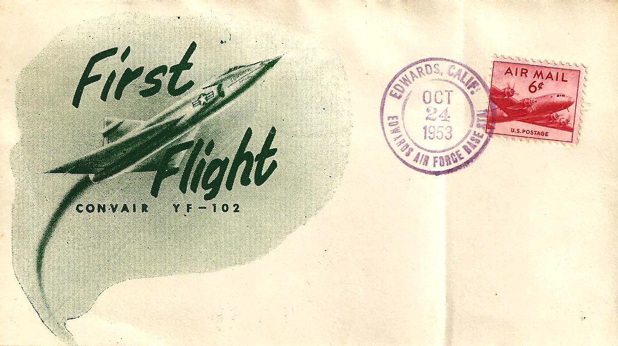 Aircraft Manufacturer and Special Flight Covers: Convair Flight Covers