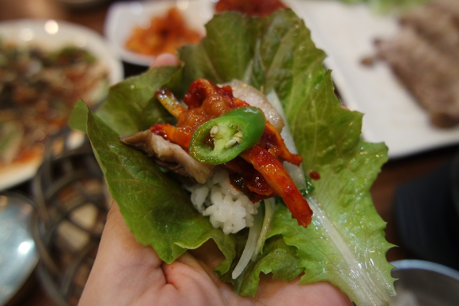 Korean Barbecue - Samgyeopsal Calories