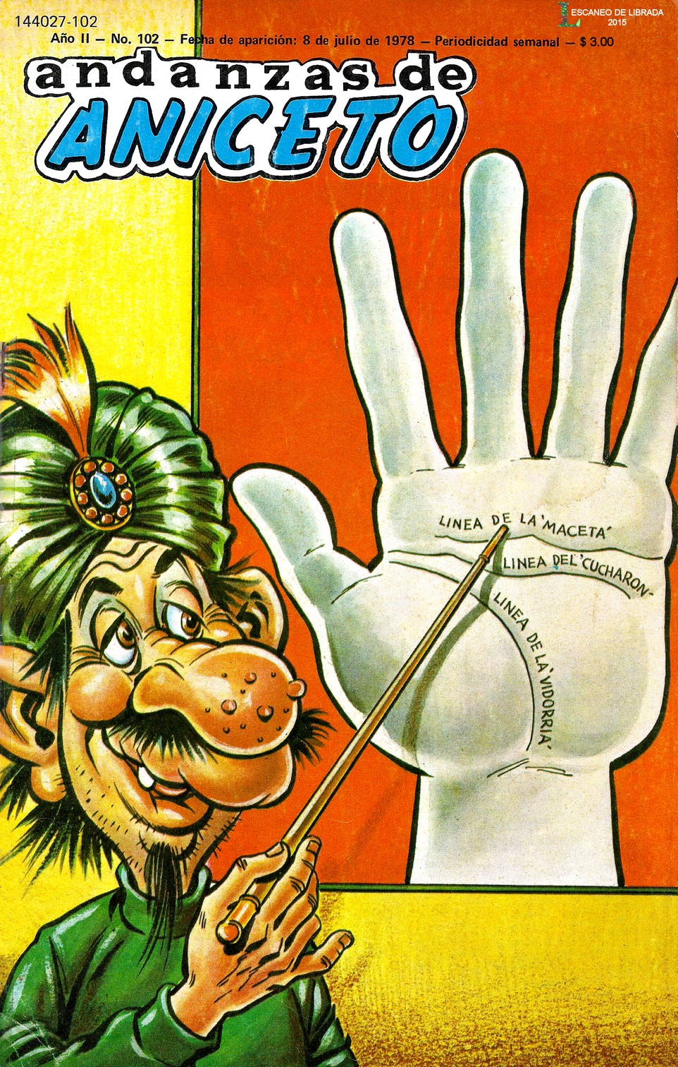 Mexico Comic Sonrisas: Andanzas de Aniceto (101 al 105)