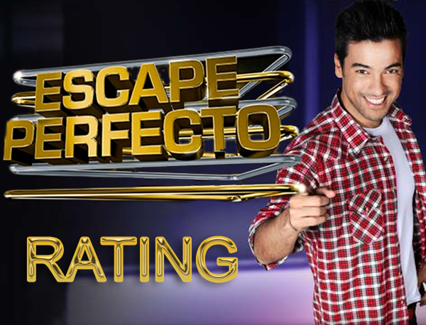El Rating de "Escape Perfecto" ~ Telefe el Canal Numero Uno