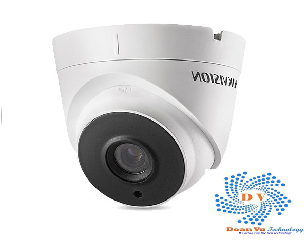 Camera HIKVISION HD-TVI 720P bán cầu hồng ngoại 1MP (Hồng ngoại 40m ...
