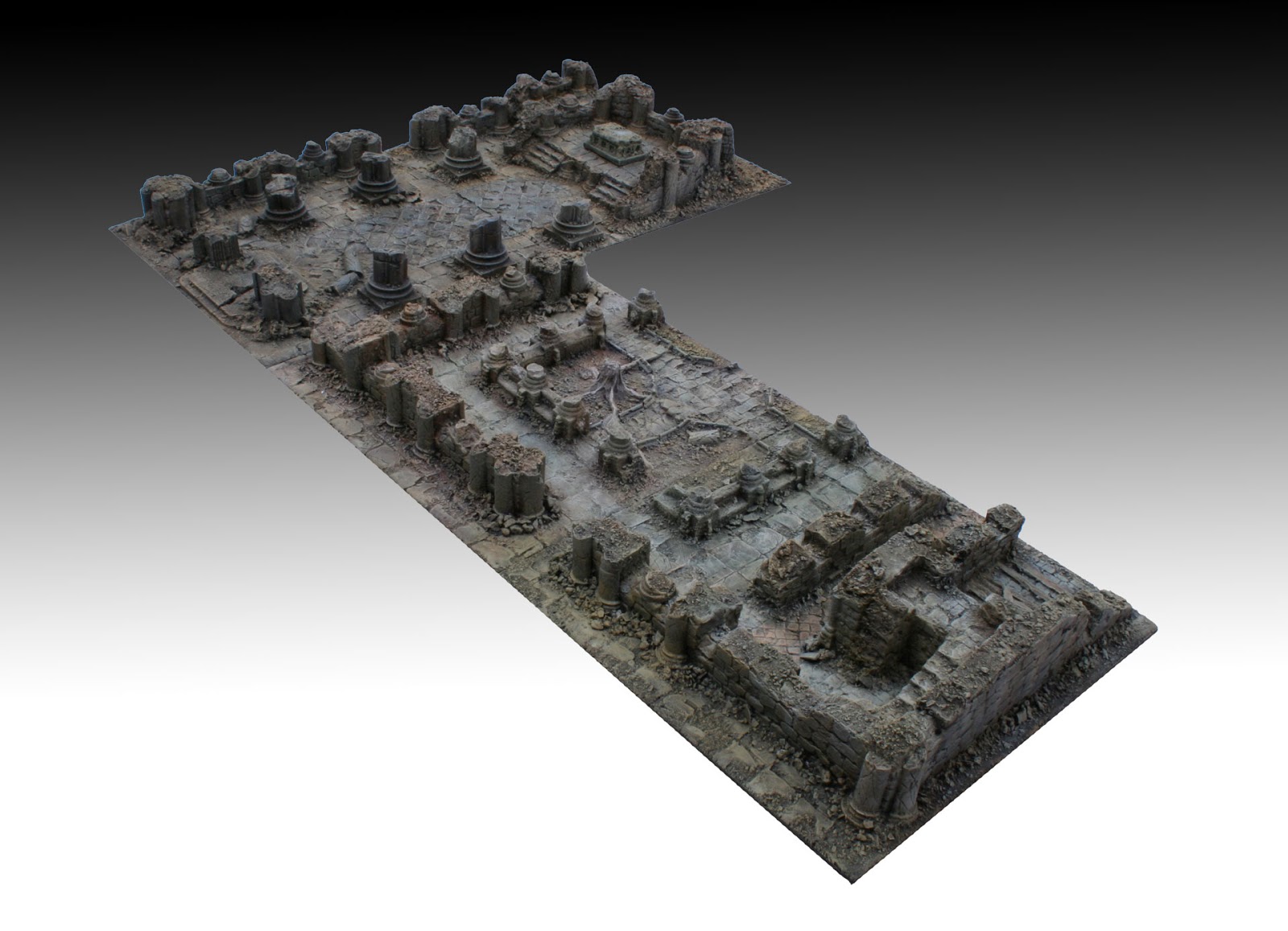 Wargame News and Terrain: Manorhouse Workshop: New Abbey Cloister ...