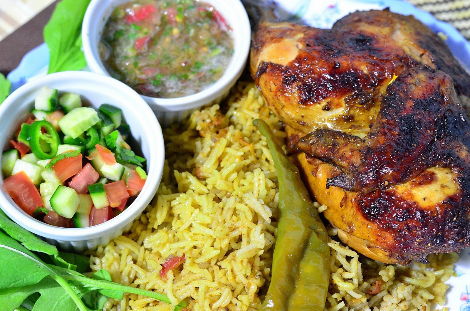 Di celah-celah kehidupan: Penyediaan Chicken Mandy Rice (yemeni) -BON ...