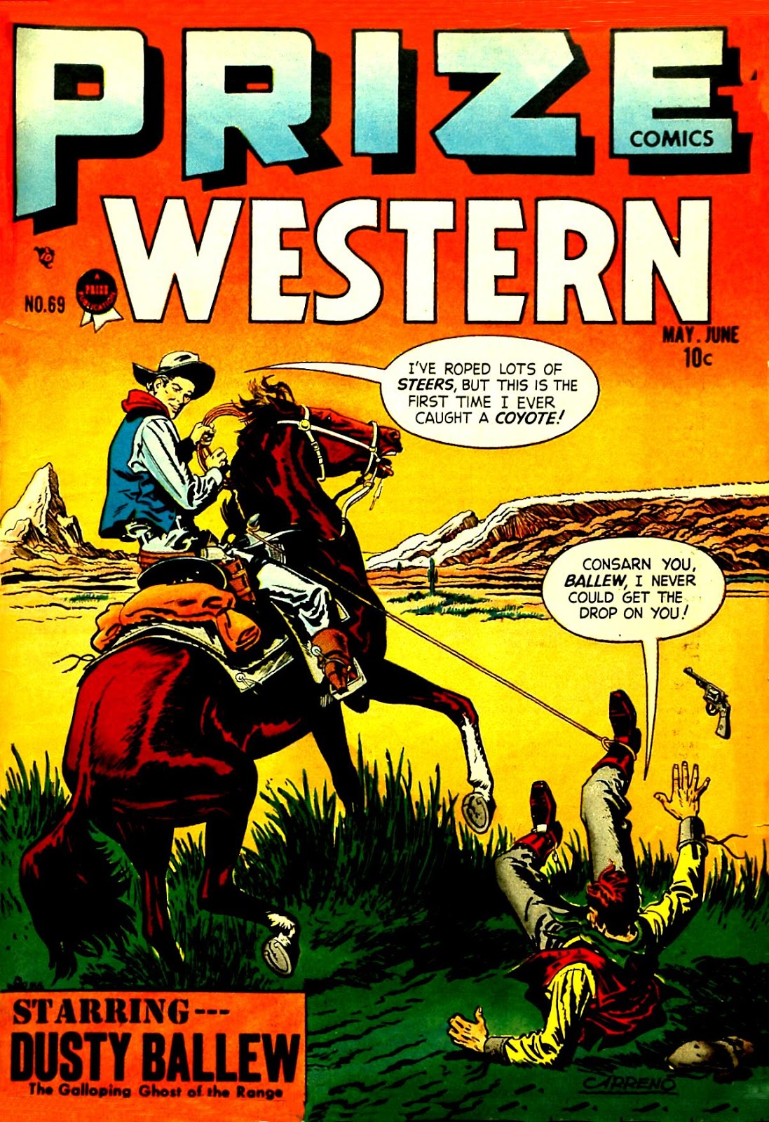 Old-fashioned Comics: Prize Comics Western #069 - #119 (1948-1956 ...