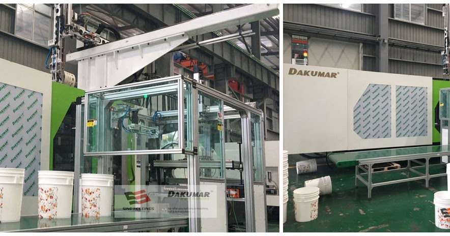 Home Appliance Mold : IML Painting Bucket Molding Line