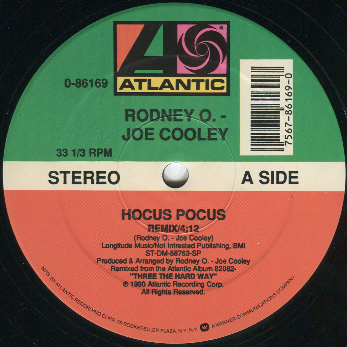 Rap Nerds: Rodney O & Joe Cooley ‎- Hocus Pocus 12"