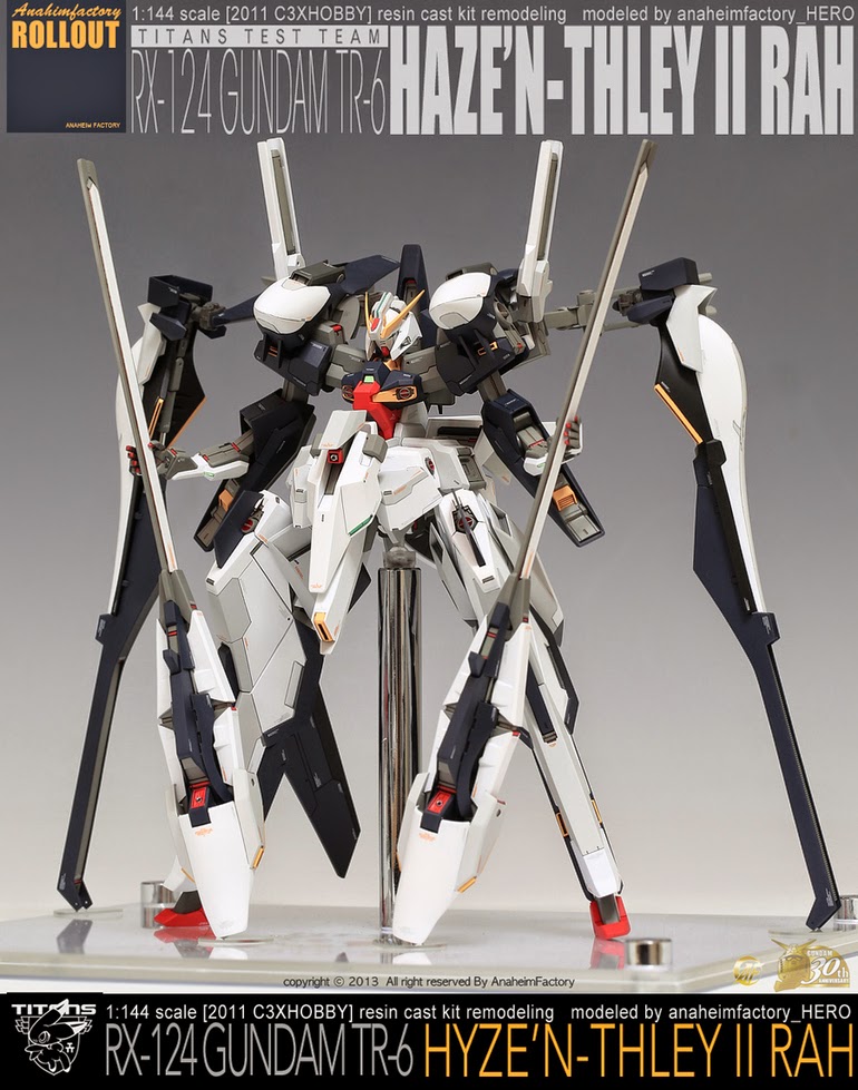1/144 RX-124 TR-6 "Hyze'n-Thley II Rah" - garage kit