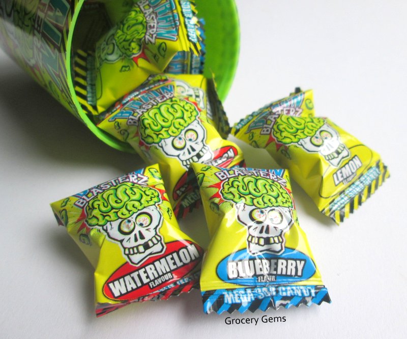 Grocery Gems: Review: Brain Blasterz - Super Sour Sweets!