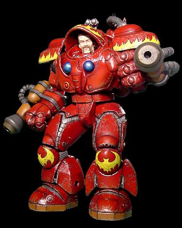 Starcraft Action Figures: Starcraft Collection 1 Terran Marine Firebat