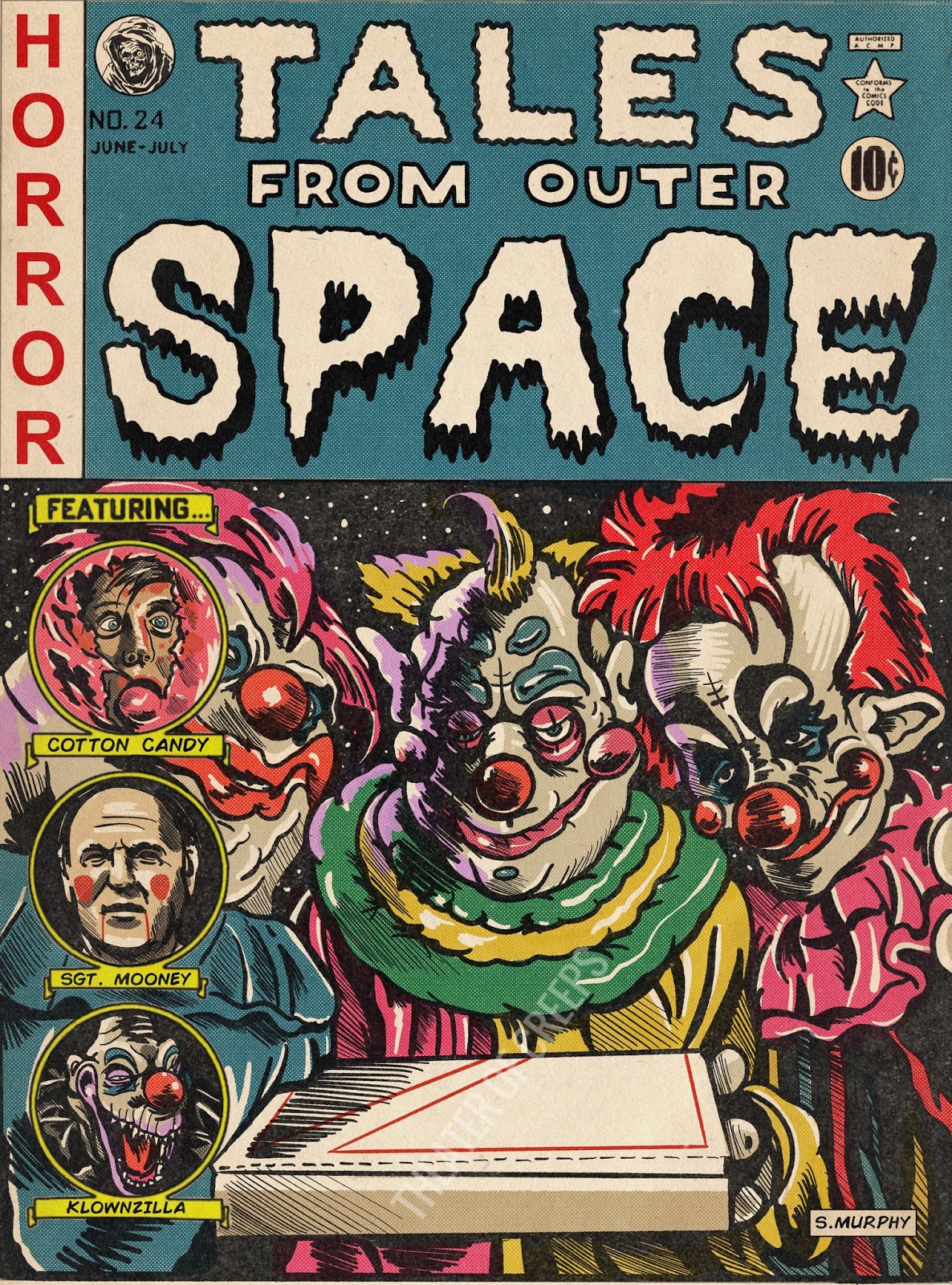 thehorrorsofhalloween: EC COMICS Style Artwork of HORROR MOVIES Part 2